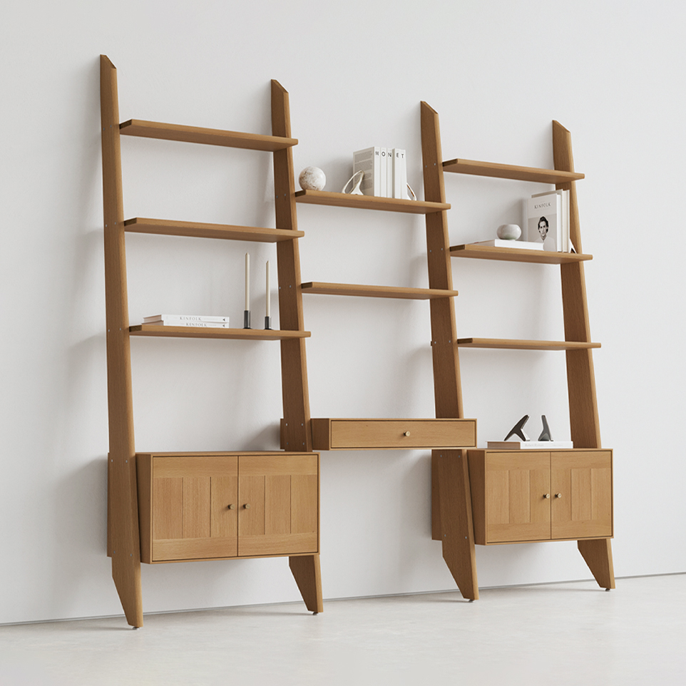 The Park Bookcase triple by Stillmade